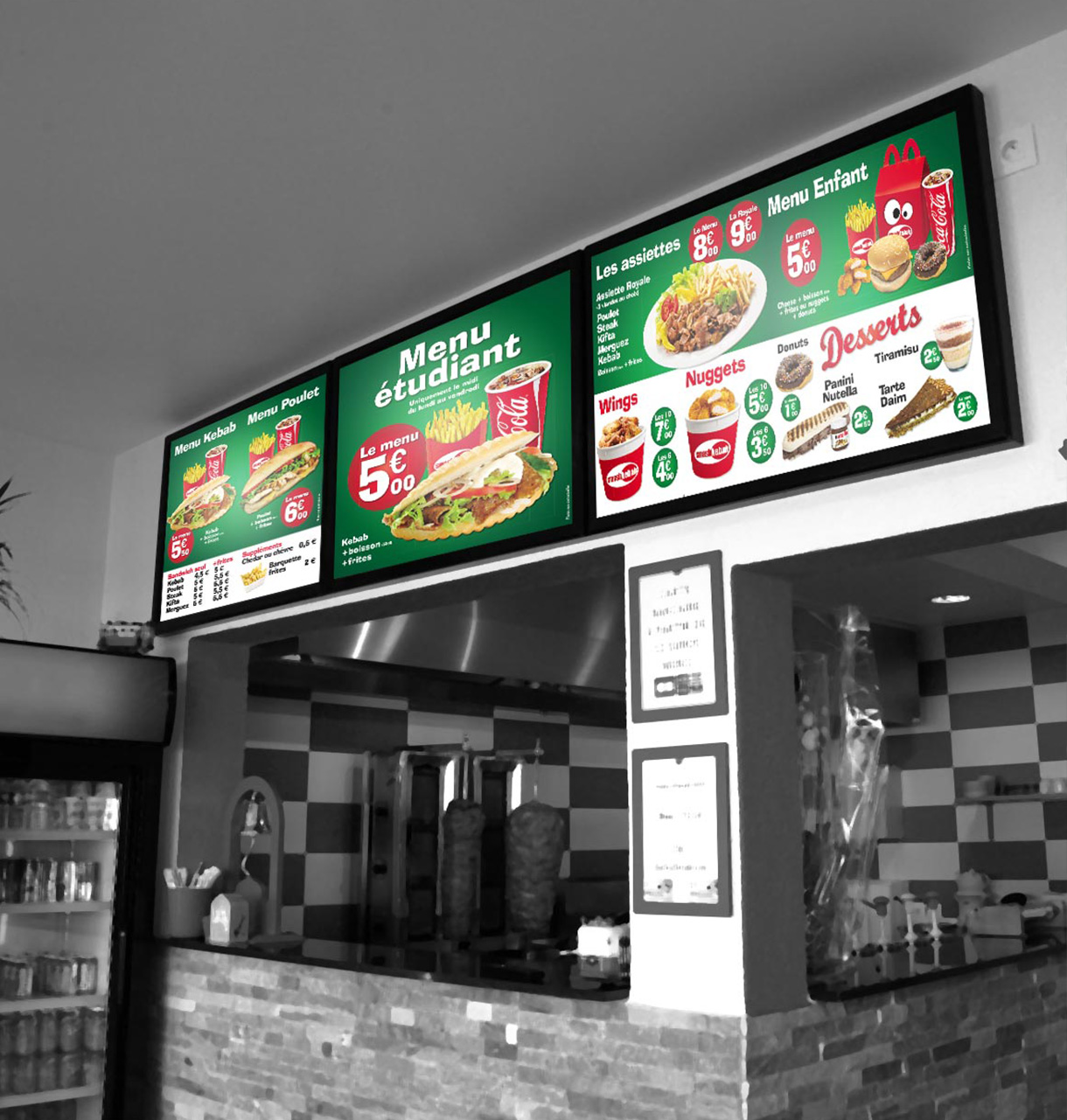 Impression Backlight | Imprimerie, infographie au Maroc - Mouhim.Ma