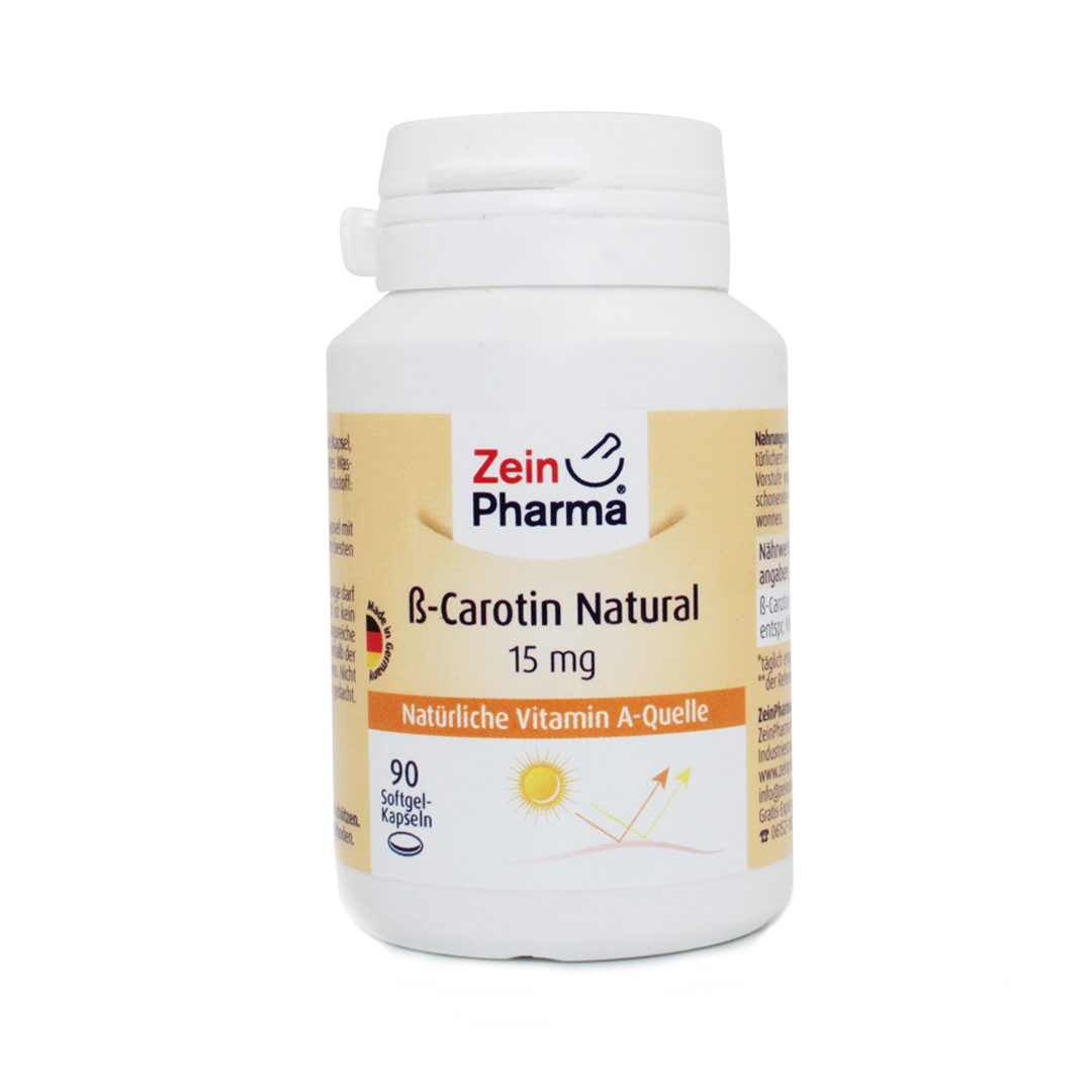 Beta-Carotin Natural 90 Capsule De 15 Mg | Alimentation au Maroc ...