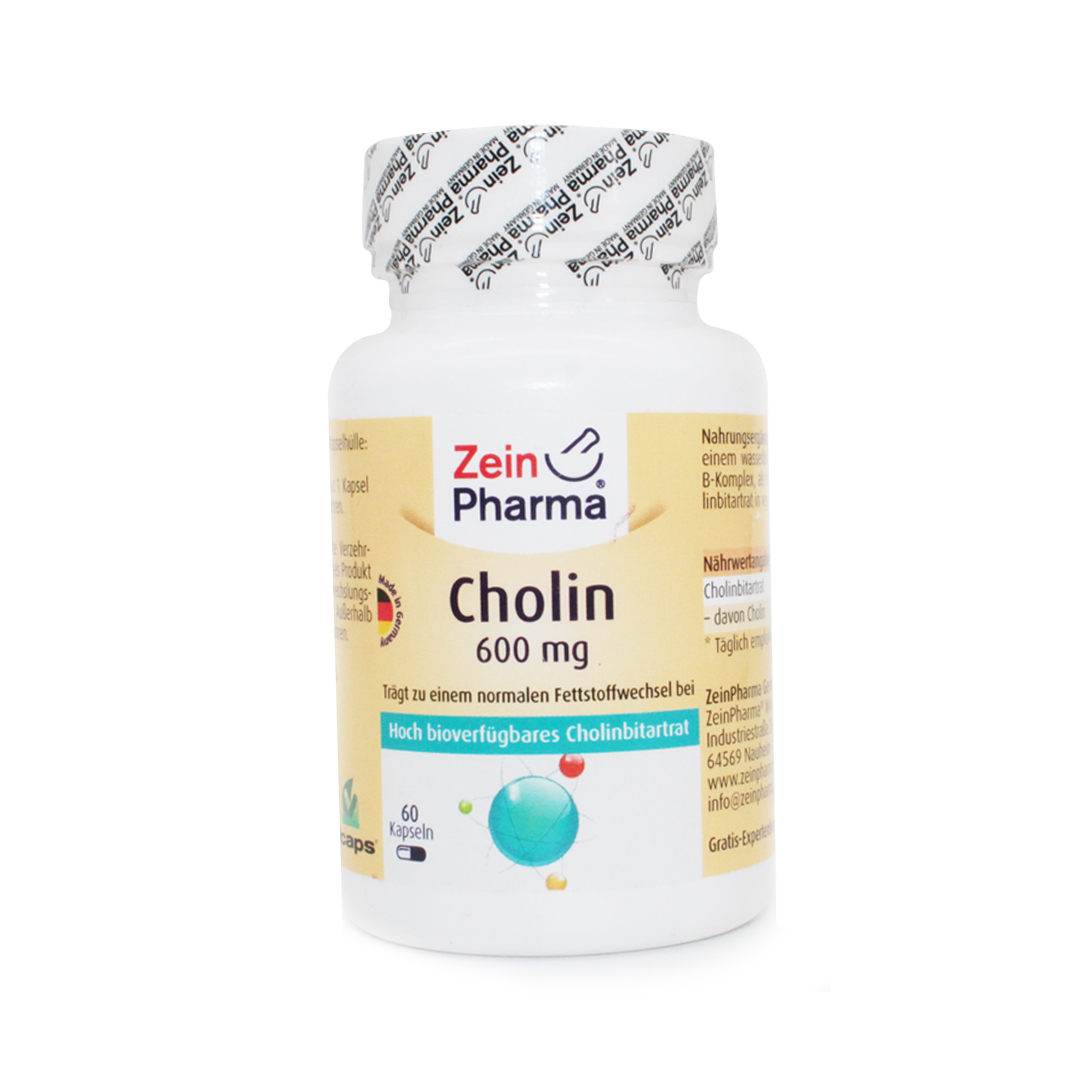 Cholin 60 Capsule Dosée À 600mg | Alimentation au Maroc - Mouhim.Ma