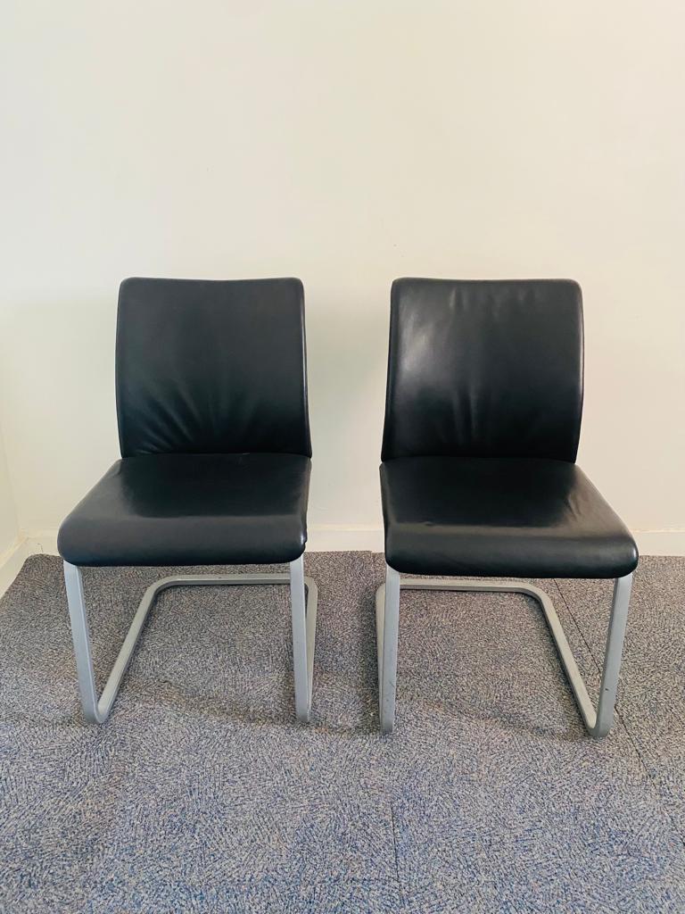 Ensemble chaise president & visiteur cuir Steelcase au Maroc - Mouhim.Ma