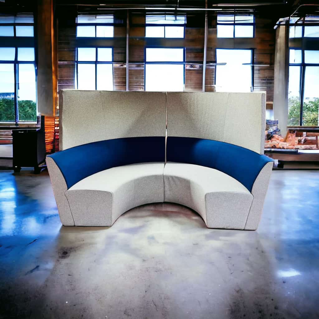 Box espace de travail en coworking Away modulable tissu | Locaux ...