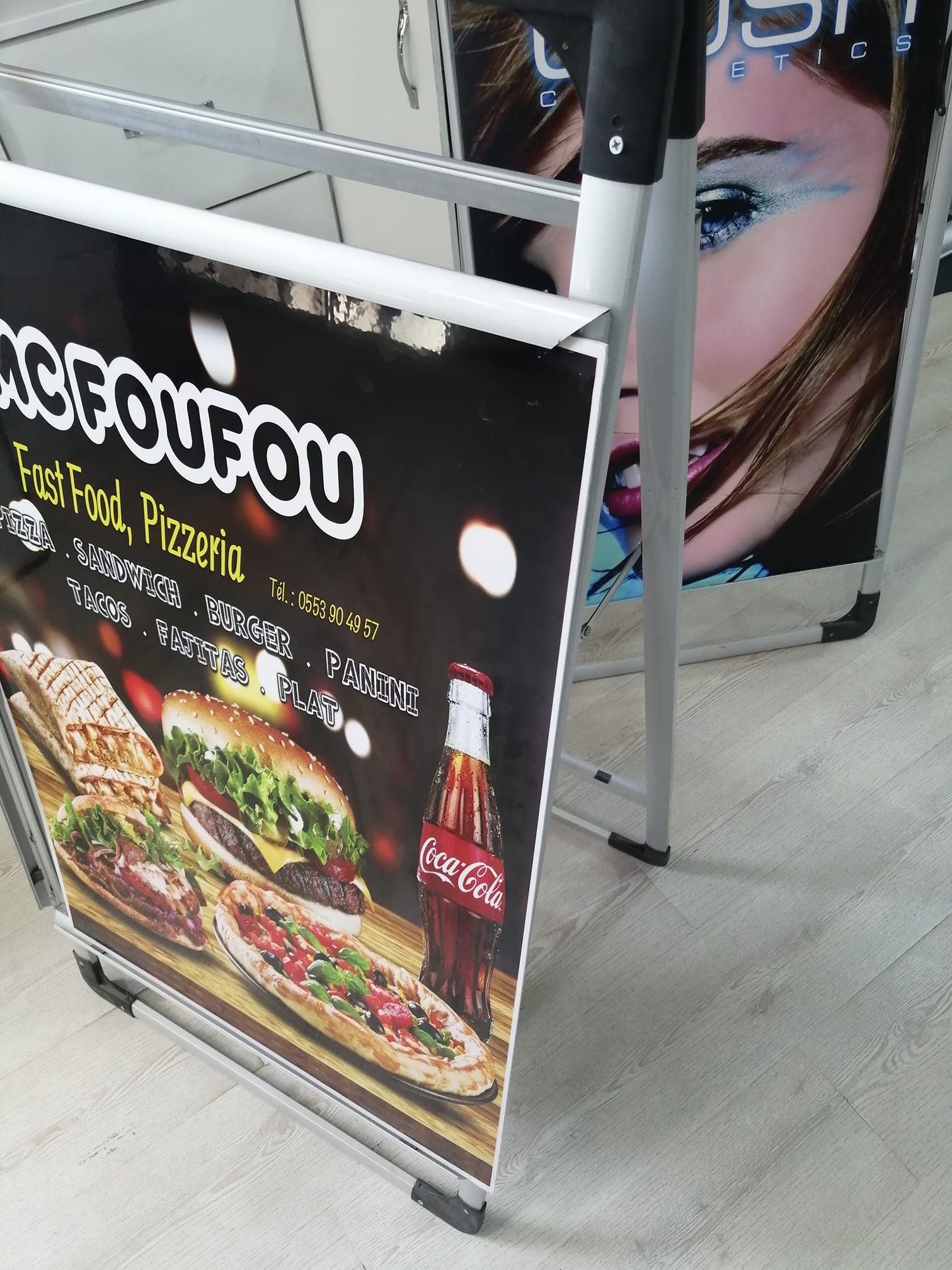 enseigne panneau publicitaire lumineuse | Objets publicitaires au Maroc - Mouhim.Ma