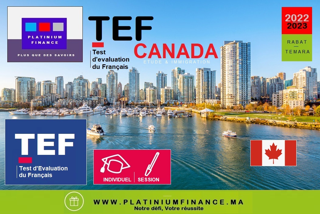 TCF CANADA – France - DELF – DALF – TEF - | Formations au Maroc - Mouhim.Ma