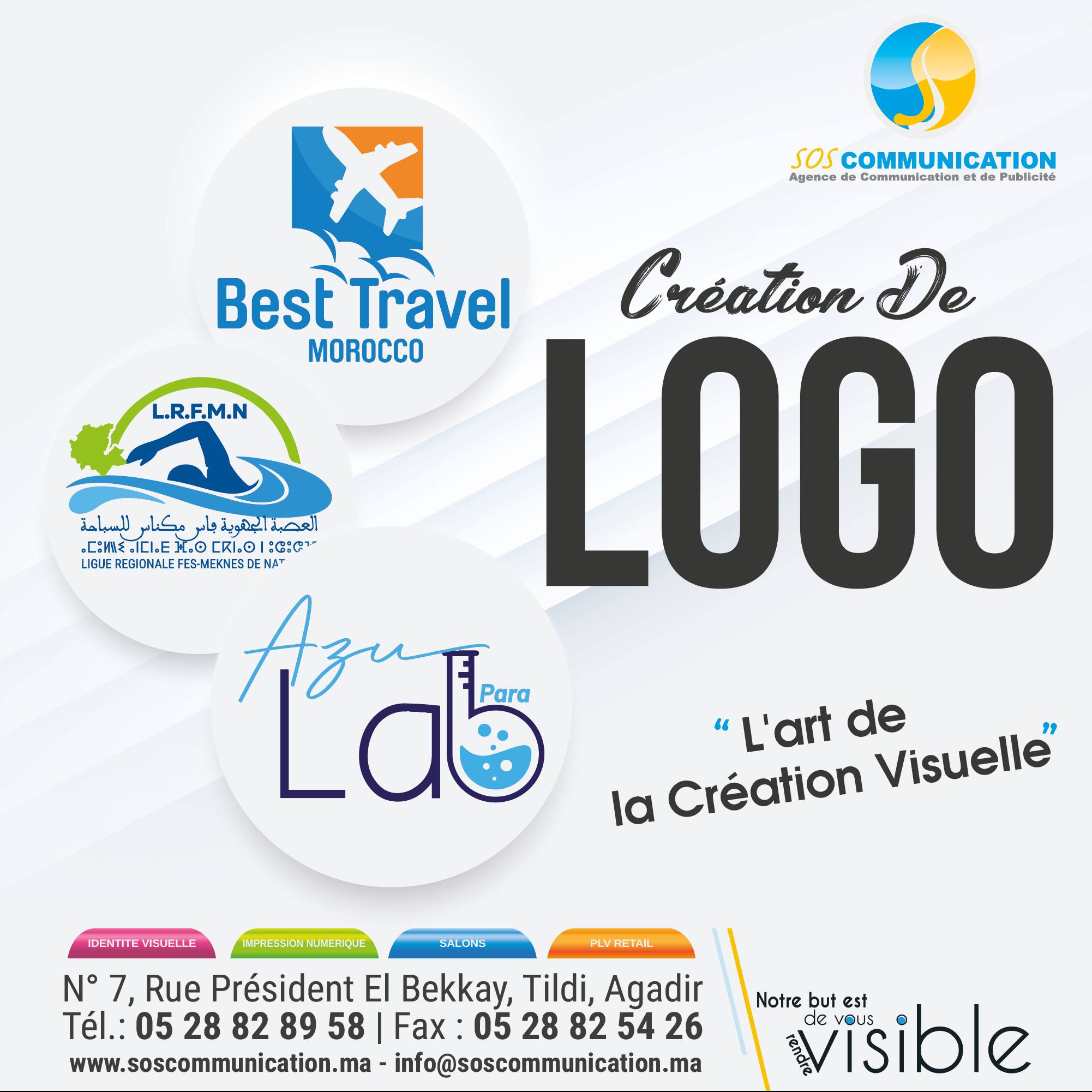 Création de logo | Objets publicitaires au Maroc - Mouhim.Ma