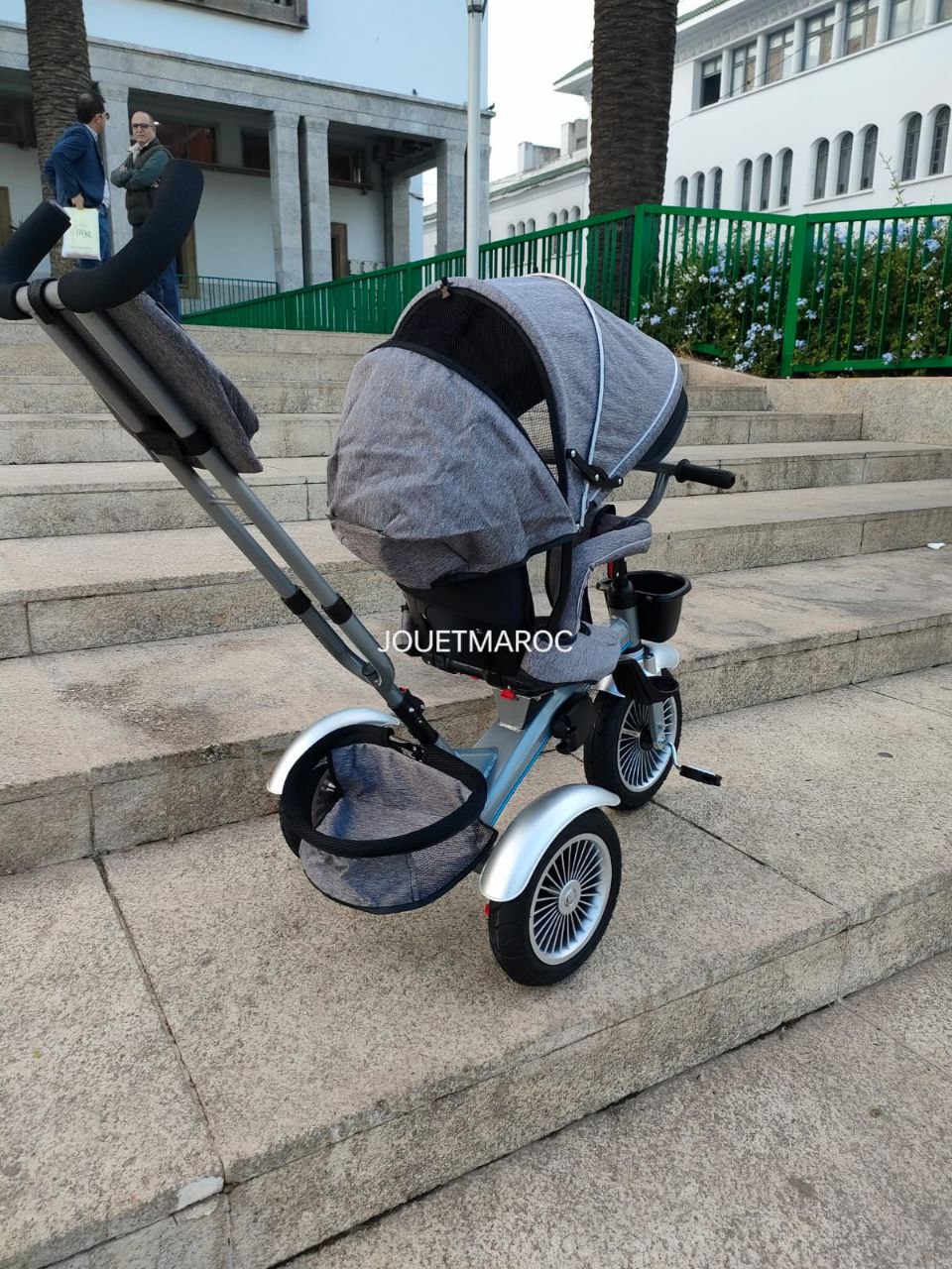 Mon Bebe Tricycle HyperMotion Tobi Spiner Grijs | Poussettes, systèmes ...