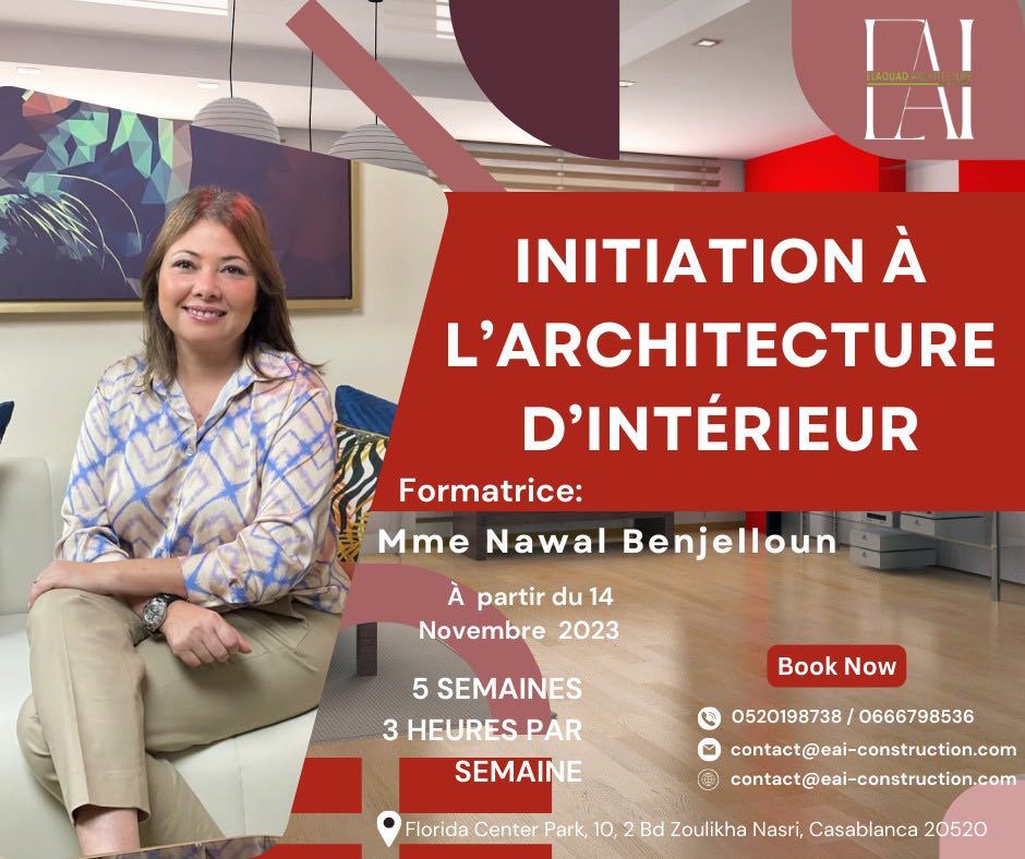 Formation - Initiation à l'architecture d'intérieur | Formations au ...