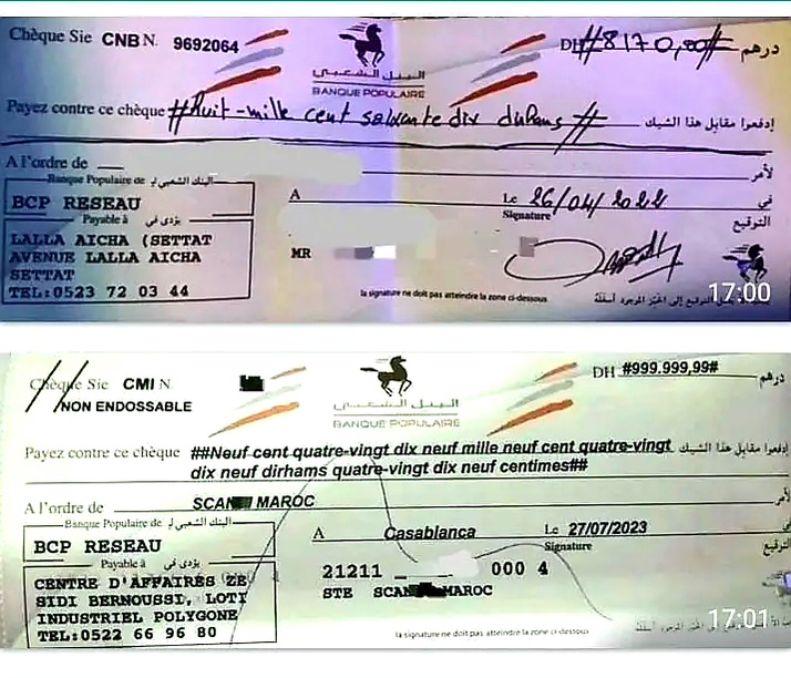 Logiciel de Chèques et Lettres de change et Ordres de Virements ...