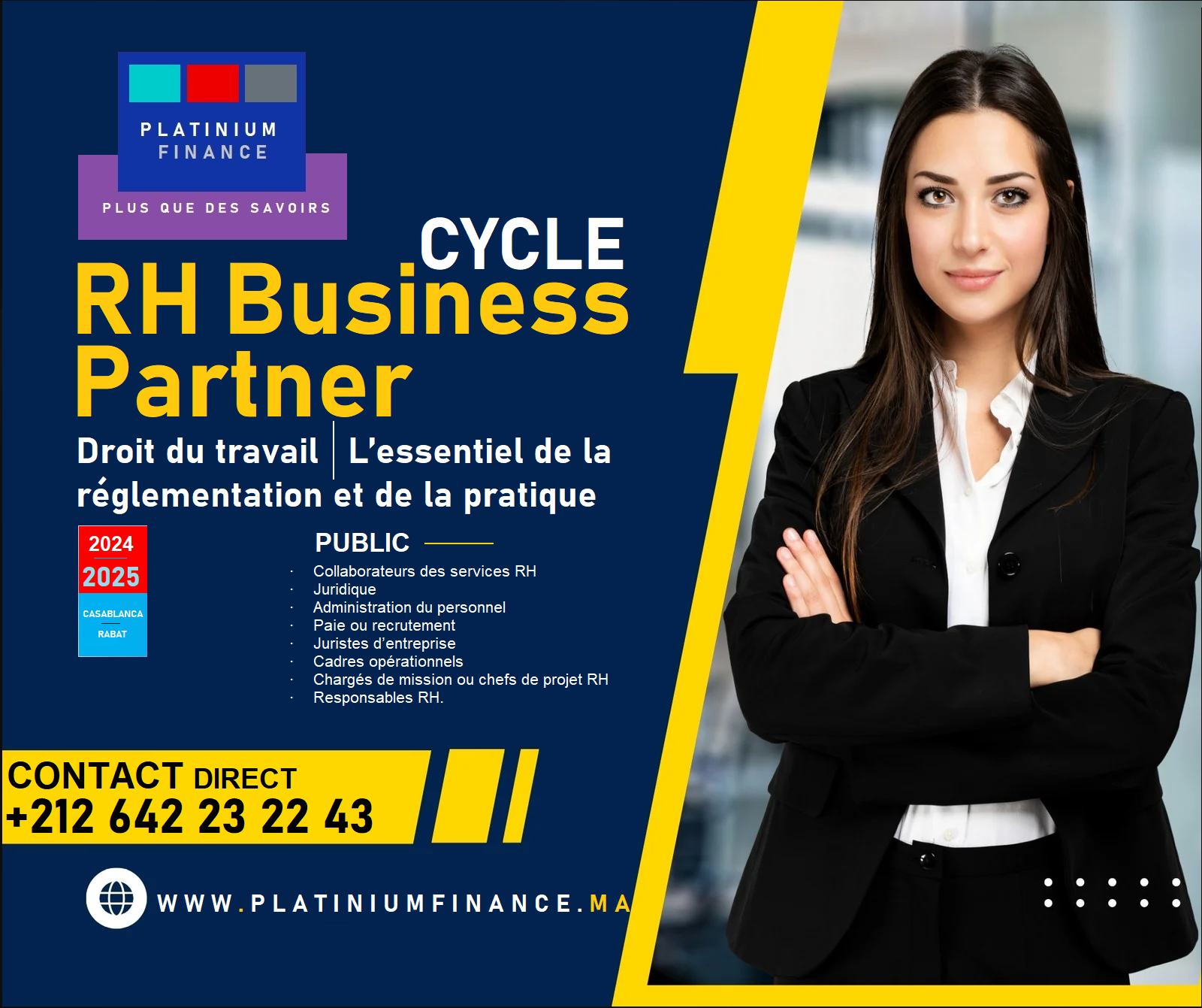 Formation Haut Cadre-RH Business Partner (HRBP) | Formations au Maroc - Mouhim.Ma