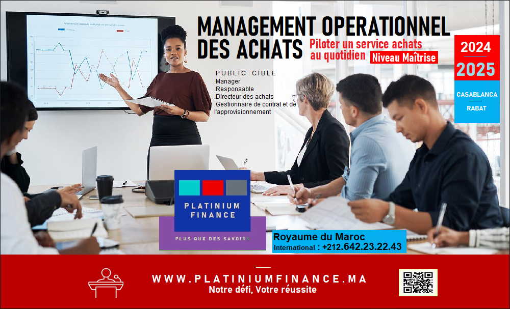 Formation Haut Cadre - Management opérationnel des achats - MAROC ...