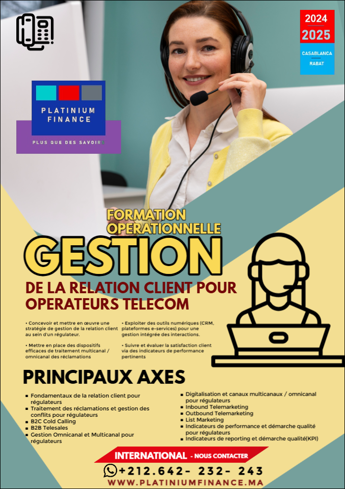 Gestion de la Relation Client pour Régulateur Télécom | Formations au ...