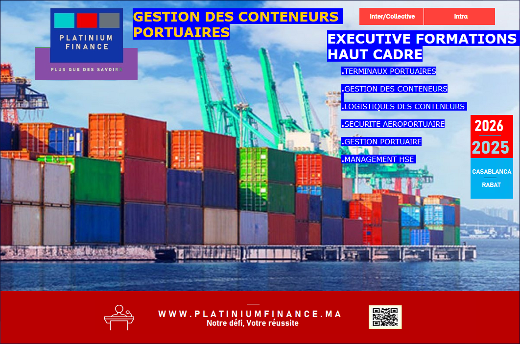 EXECUTIVE FORMATION–TERMINAUX PORTUAIRE-GESTION DES CONTENEURS ...