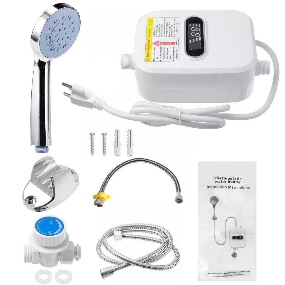 Instant Electric Shower Heater Set (Double Hose) | Chauffage, clim ...